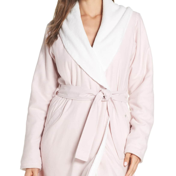 UGG | Intimates & Sleepwear | Ugg Anika Plush Luxury Robe Pink New ...